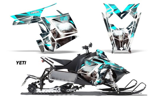 Sled Graphics Decal For Polaris PRO-R, RMK, Rush,Switchback,Assault 11 ...