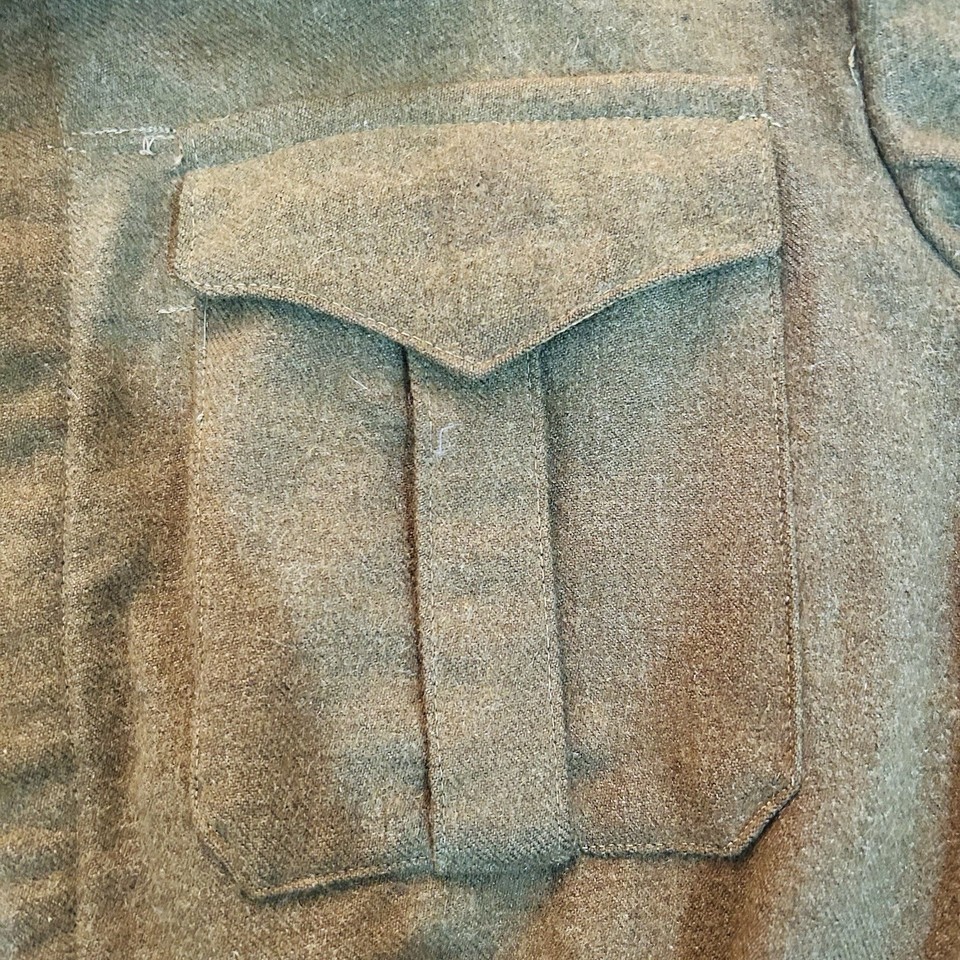 1955 British Army Battle Dress Short Uniform Jacket Men’s 40-42 Wool ...