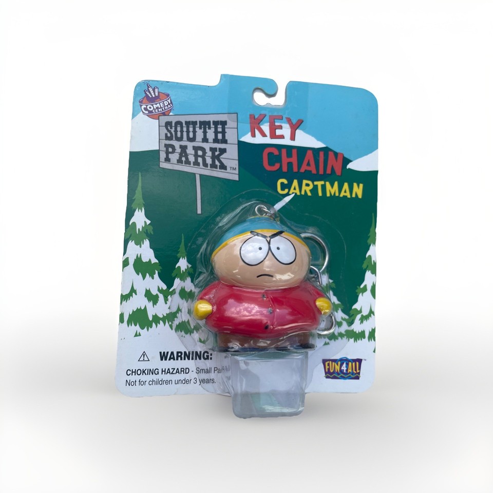 Cartman Stan Kyle Keychain Lot 1998 South Park Comedy Central Sealed in ...