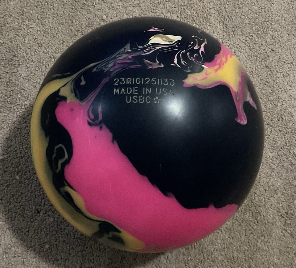 Roto Grip Magic Gem 14lbs Hybrid Reactive Asymmetric Single Drill ...