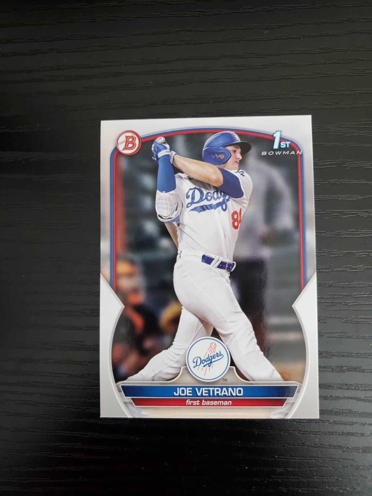 Joe Vetrano - 2023 Bowman Draft Paper Prospect 1st Bowman BD-91 ...