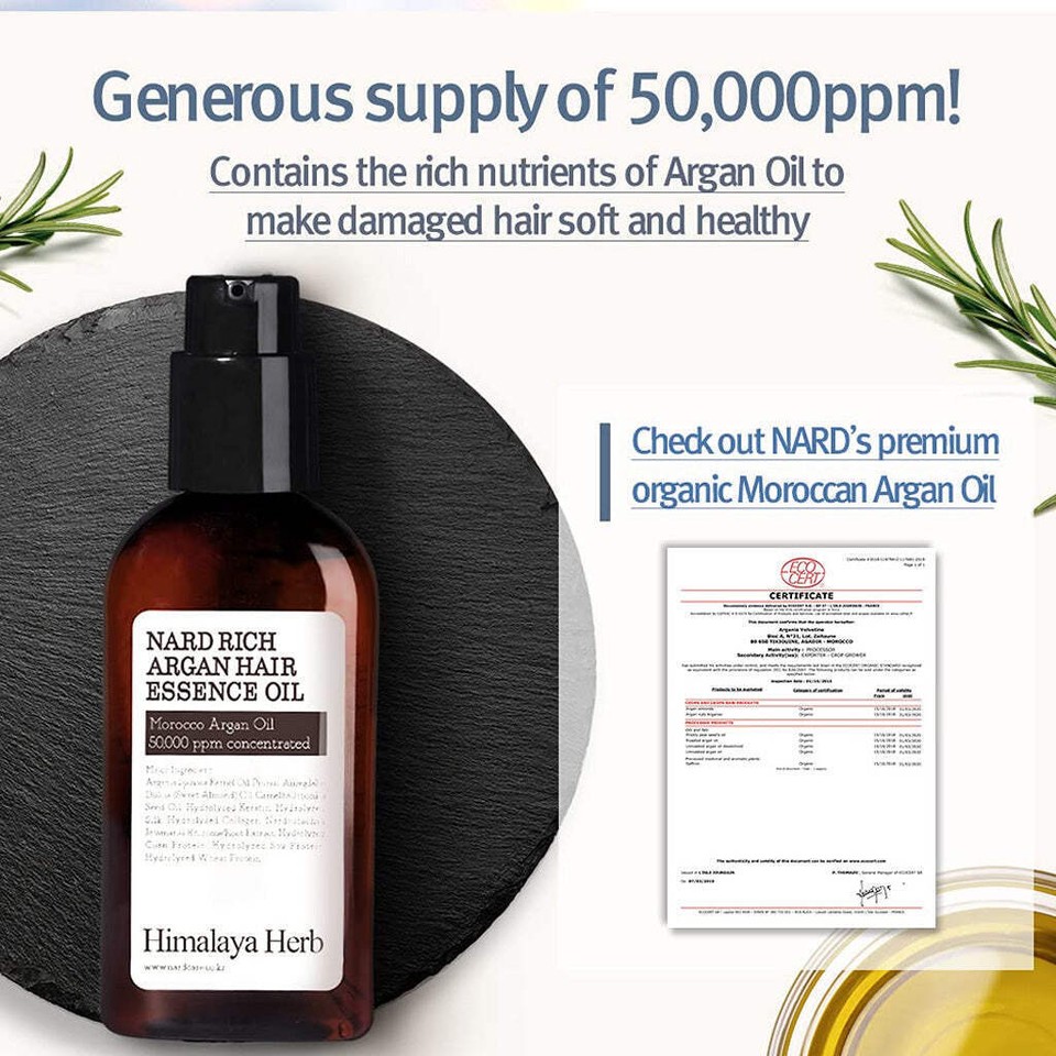 BOUQUET GARNI NARD Rich Aragan Hair Essence Oil 100 ml | eBay