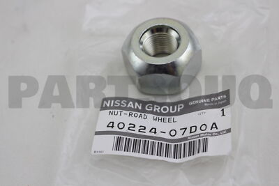 4022407D0A Genuine Nissan NUT-ROAD WHEEL 40224-07D0A | eBay