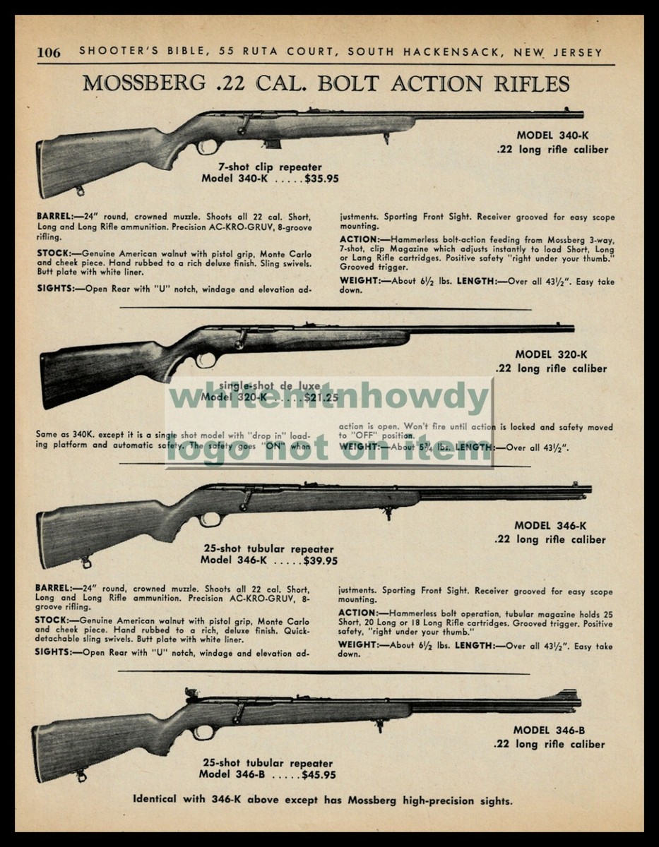Mossberg Bolt Action Rifle Mossberg Model 25 .22LR Rifle Bison
