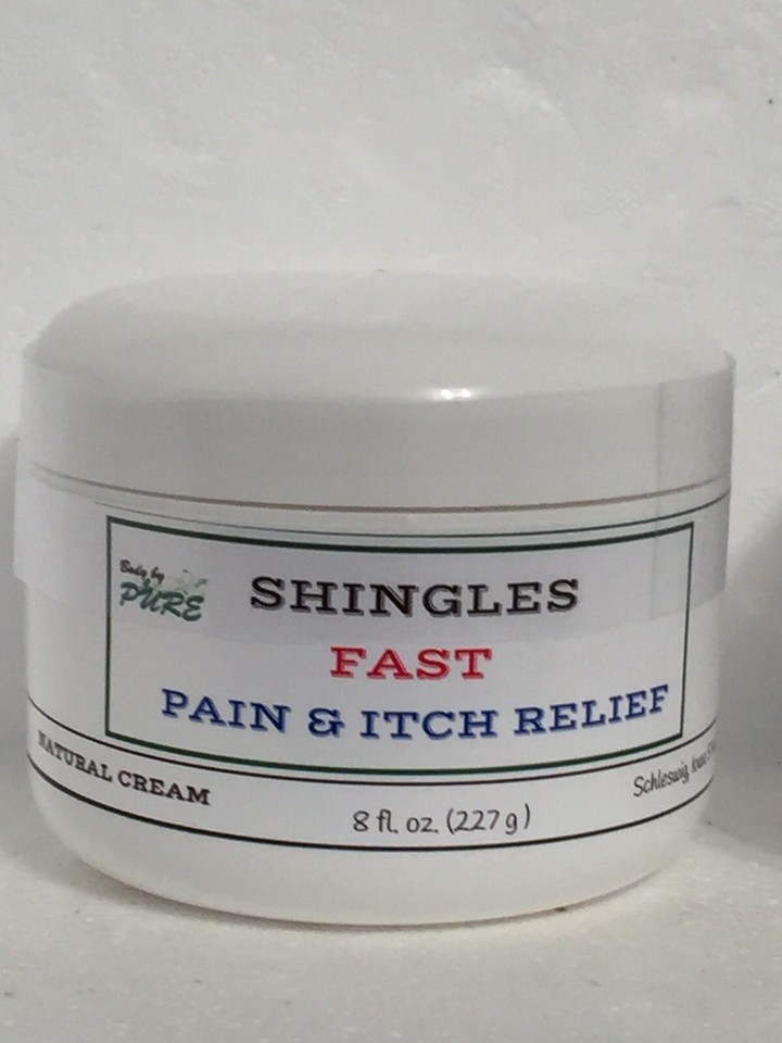 Shingles Symptom Relief Cream, Itch Nerve Pain Relief , 8oz Body By ...