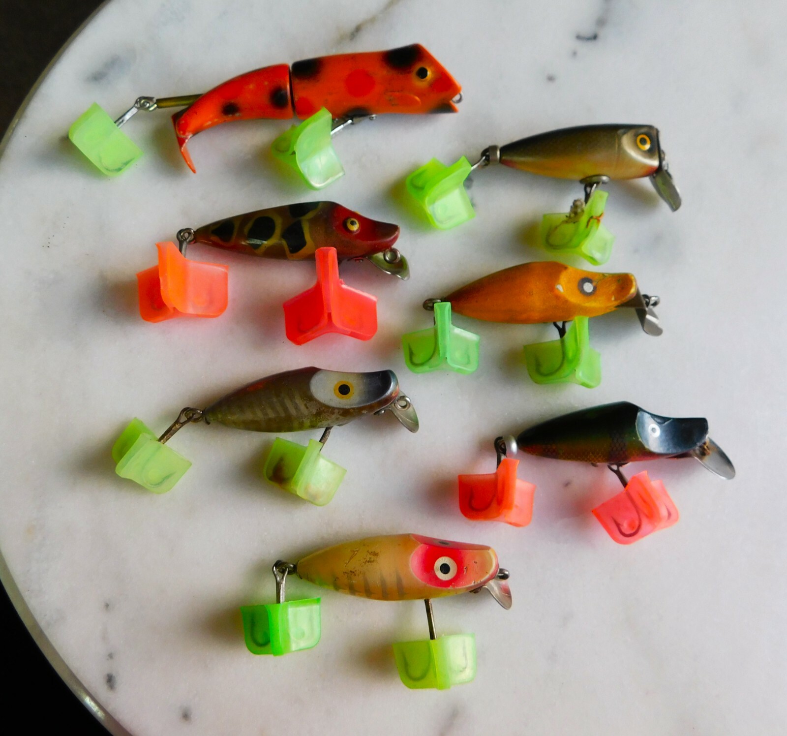 Nice Lot of 7 Vintage Bass Fishing Lures | eBay