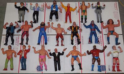 WWF LJN HUGE collection of 40 different figures Vintage 80's | eBay