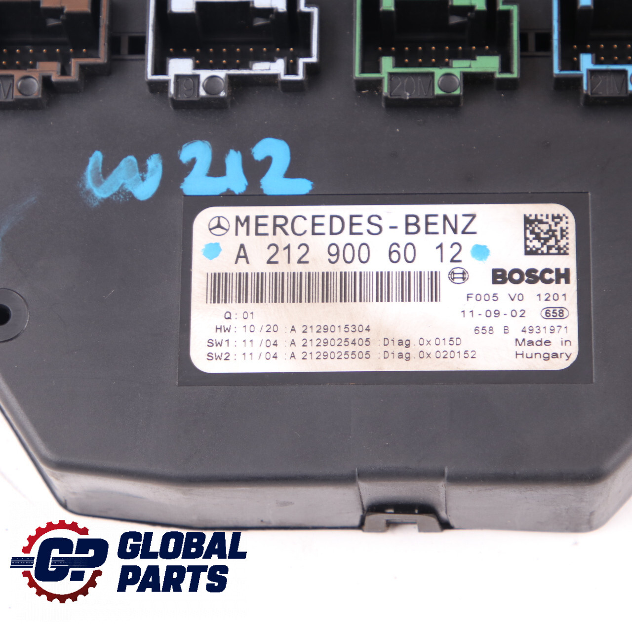 Fuse Box Mercedes W204 W212 SAM Relay Control Unit Module A2129006012 ...