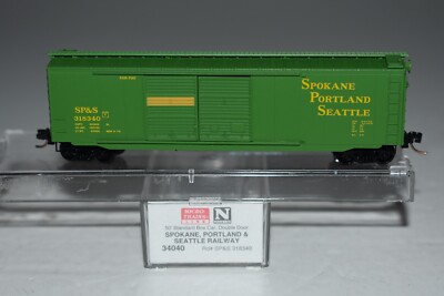 N Scale MTL 34040 Spokane, Portland & Seattle 50' Double Door Boxcar ...