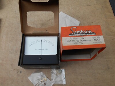 Panel Meters - Simpson Panel Meter