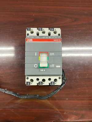 ABB Sace S3 S3N 100amp 3 pole breaker | eBay