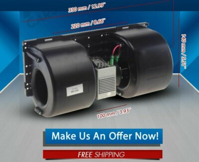 1996-1999 Volvo ACL Blower Motor A/C 12Volt 3 Speed With Resistor Med ...
