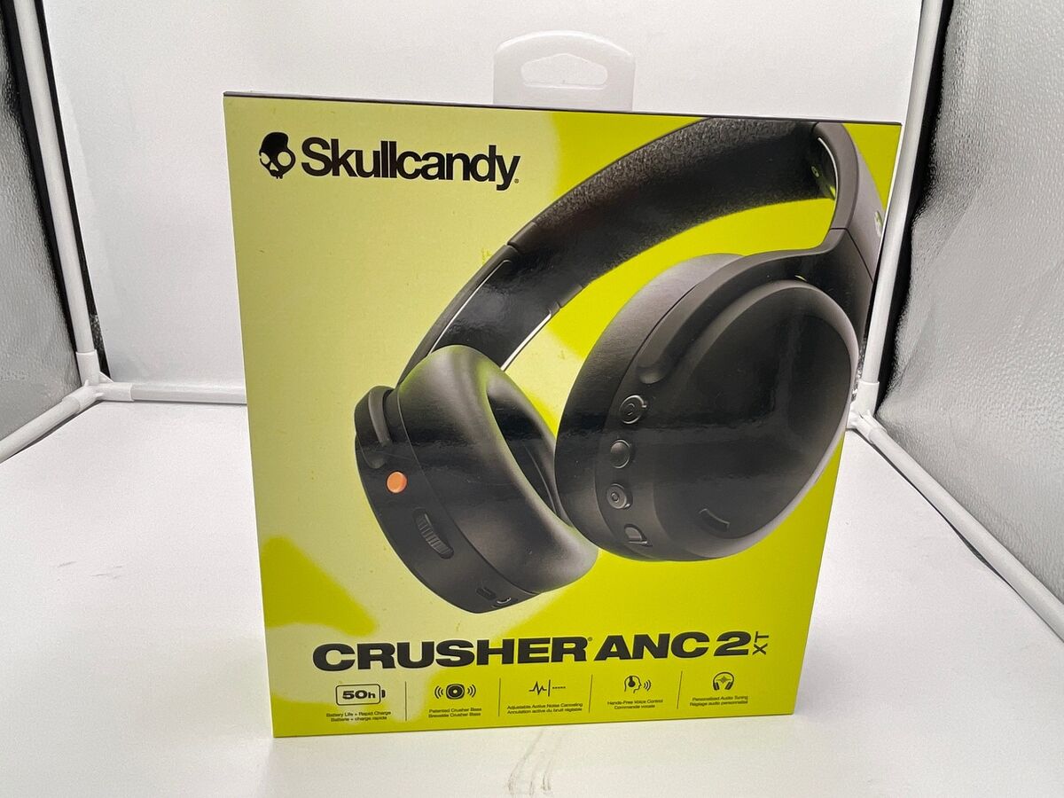 Skullcandy ANC 2 Bluetooth Wireless Headphones BLACK (S6CAW Skullcandy ANC 2 Bluetooth Wireless Headphones BLACK (S6CAW
