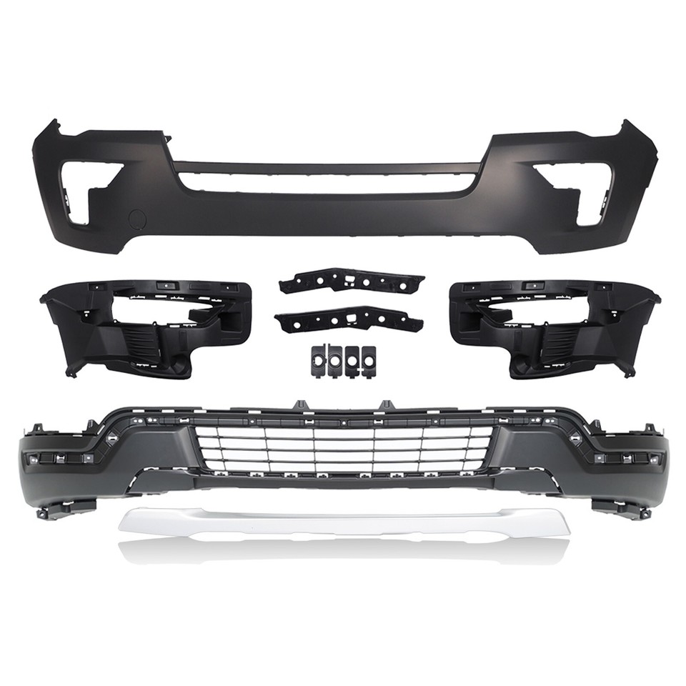 For 2018-2019 Ford Explorer Front Bumper Cover Assembly Kit w/o ...