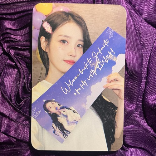 IU CRUSH K POP Celebrity Idol Girl Goddess Photo Card Clip | eBay