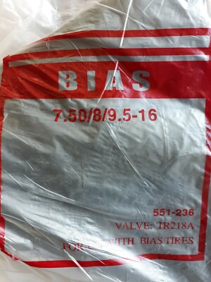 Three 7.50-16, 8-16 9.5-16 Firestone Inner Tubes for compact tractors ...