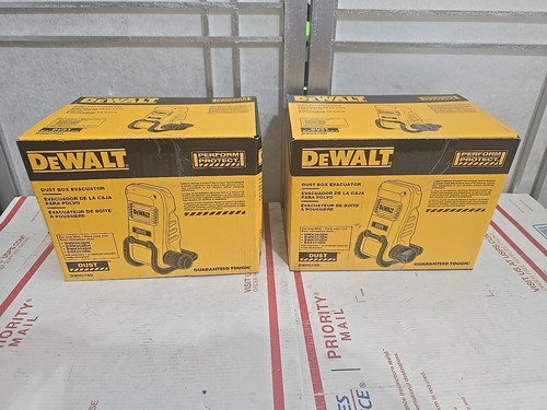 2X Dewalt Dust Box Evacuator DWH079D (NEW) **SEALED** LOT OF 2 FAST ...