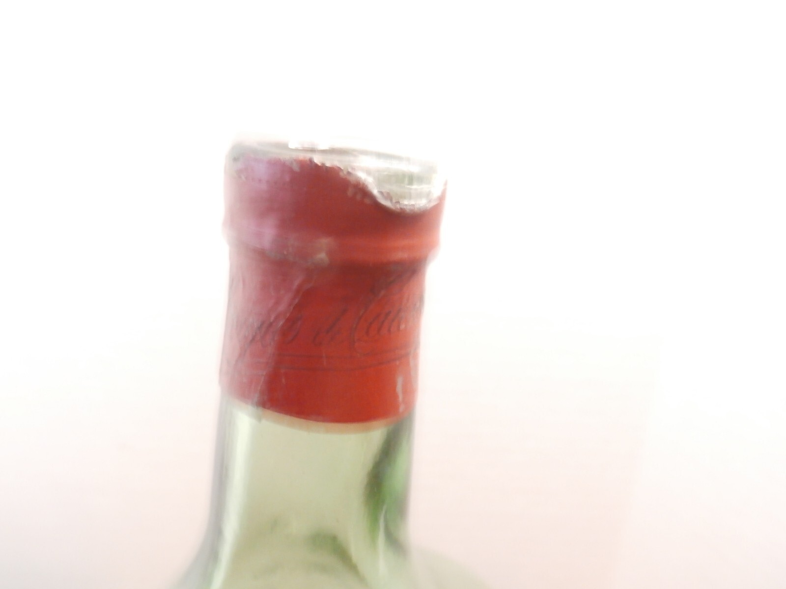 Vintage Armagnac Marquis de Caussade Green Bottle France Brandy of ...