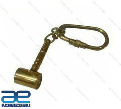 New Hammer Shape Brass Key Ring Key chain Key Fob Nautical AEs | eBay