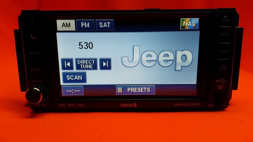 Chrysler/Dodge/Jeep RHB 430N Navigation Car Audio System (P05064836AH ...