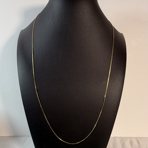 UnoAErre Italy 14K Gold Chain Necklace 24” 3.33g – See Kink Scrap Melt ...