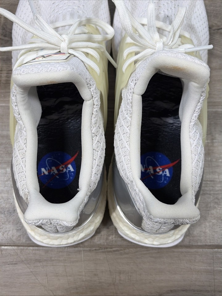 Adidas Womens Ultraboost 5.0 DNA Nasa Running Shoes Size 10 White Gray ...