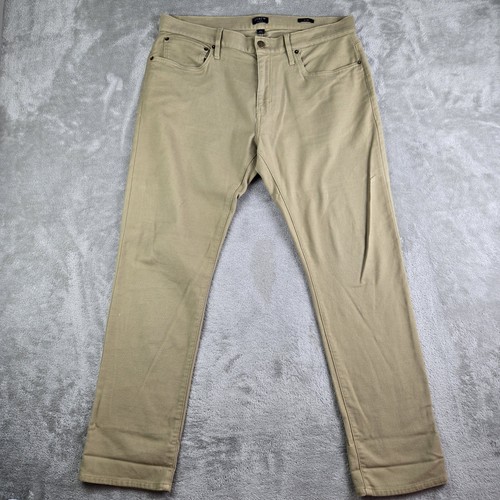 J. Crew Pants Mens 33x30 Khaki Slim Fit Stretch Re-Imagined Flex ...