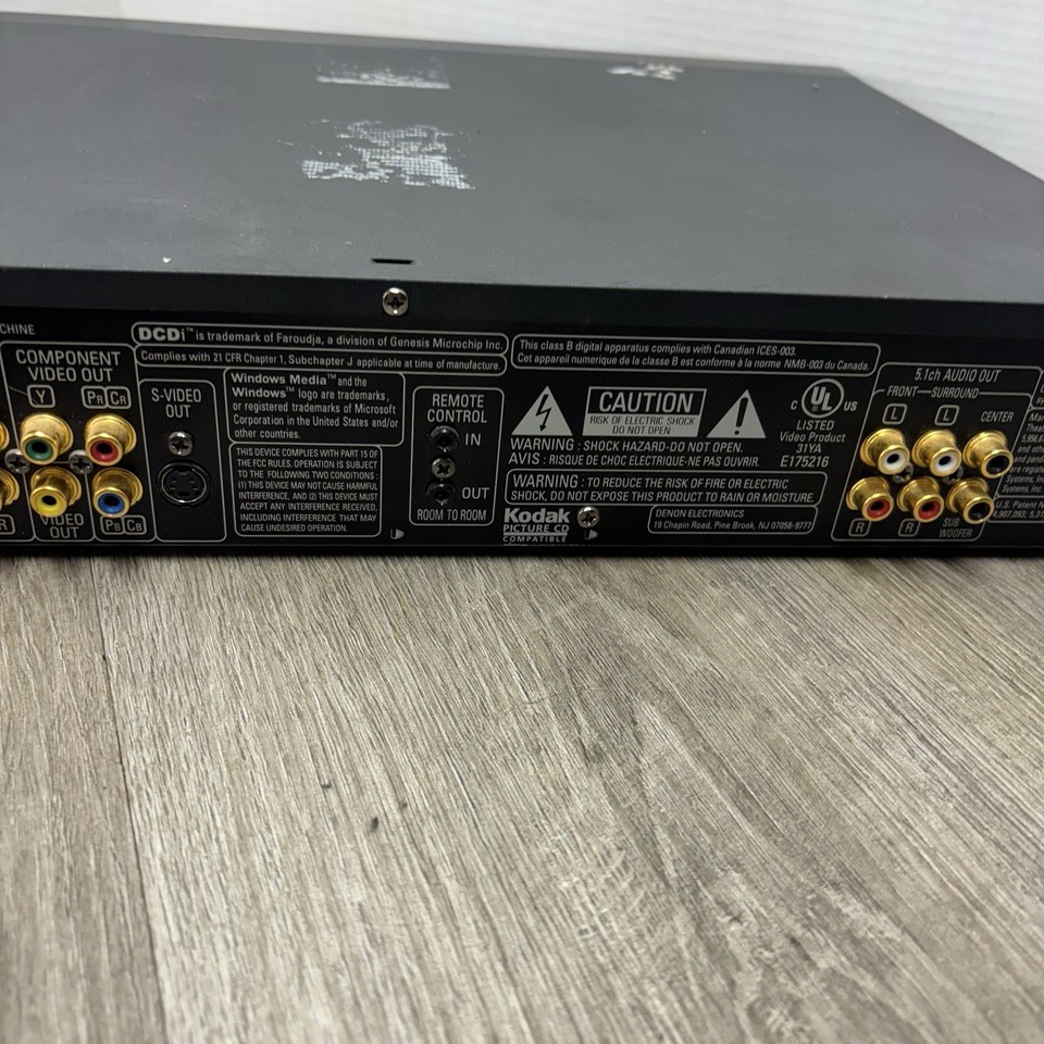 Denon DVD-1920 DVD Player HDMI Super Audio CD Player DCDI MP3 WMA With ...