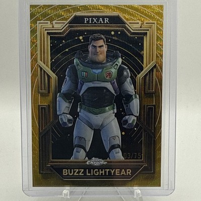 Buzz Lightyear (Lightyear) - 2025 Pixar Gold #91 - Gold Wave Etch /75 ...
