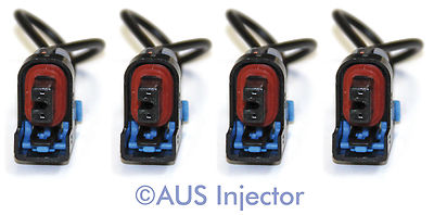 Set of 4 Fuel Injector Connector Pigtails fit DELPHI Mini [DELF-4] | eBay