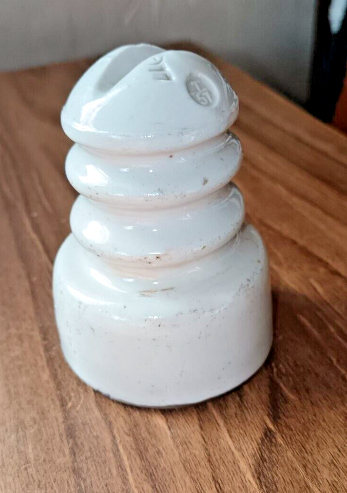 Vintage Beautiful Soviet Electrical Insulator White Ceramics Are Rare ...