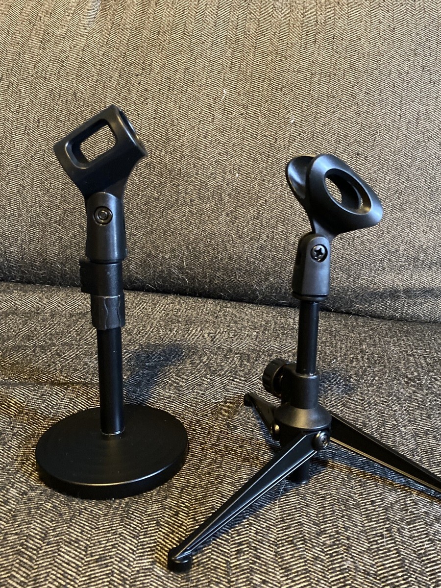Microphone With Stand And Pop Filter