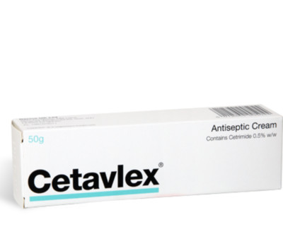 Cetavlex Antiseptic Cream For Minor Wounds, Burns, Cuts and Nappy Rash ...