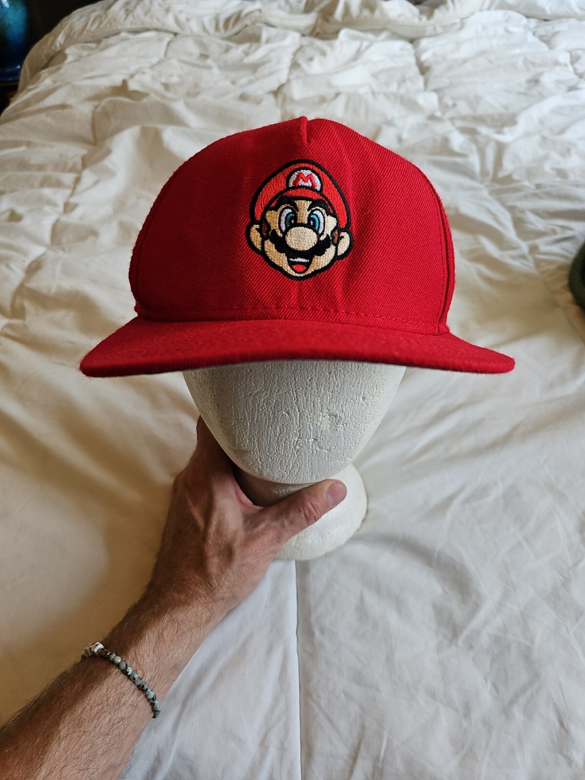 Nintendo Super Mario Bros Red Snapback Hat 2018 - Gem