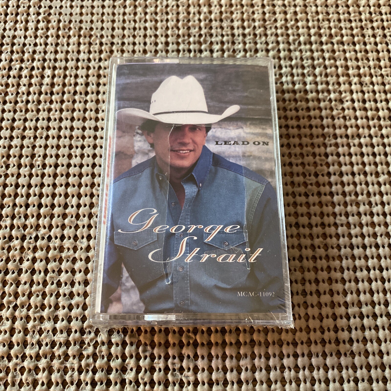 George Strait -Lead On (1994) Sealed new Cassette Columbia House ...