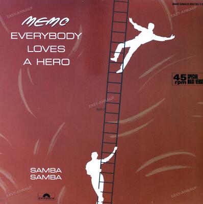 Memo - Everybody Loves A Hero / Samba Samba Maxi (VG/VG) . | eBay