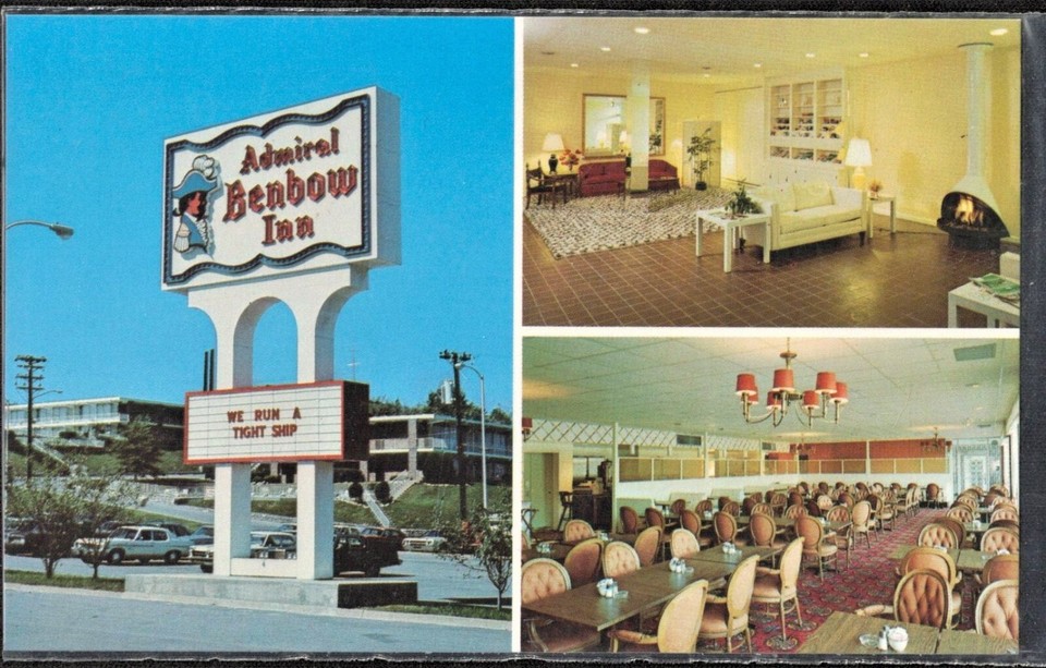 Vintage Postcard Admiral Benbow Inn - Nashville, Tenn - Unused | eBay