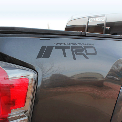 TRD Decals Vinyl Fits Toyota Tacoma Tundra Truck Off Road Sport 2 Pcs ...