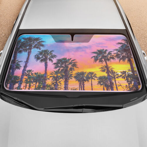 Carbella Beautiful Sunset Auto Window Shade -Fits Most Vehicles -Keeps ...