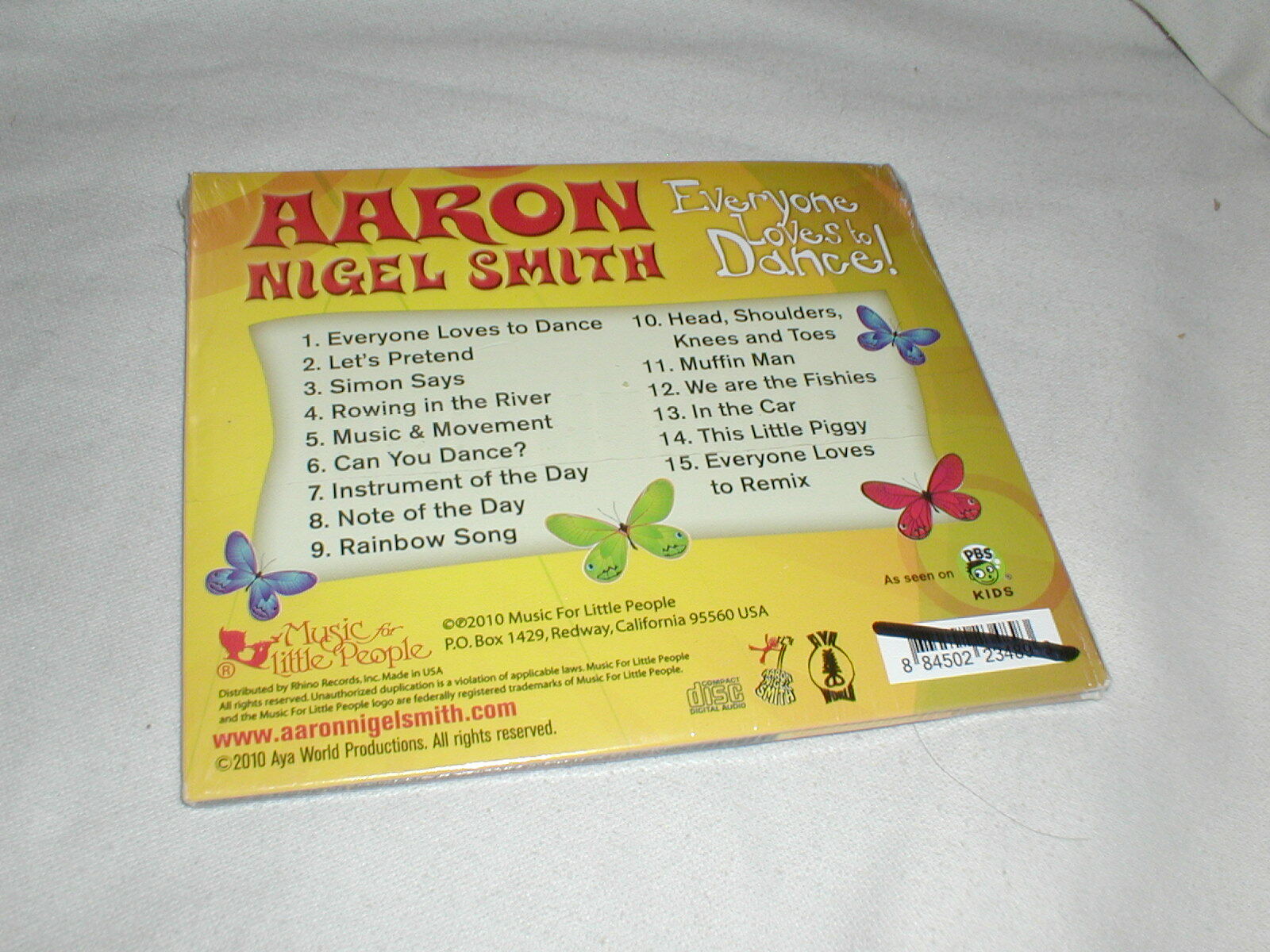 Everyone Loves to Dance! by Aaron Nigel Smith (CD, Jun-2010, Music for ...