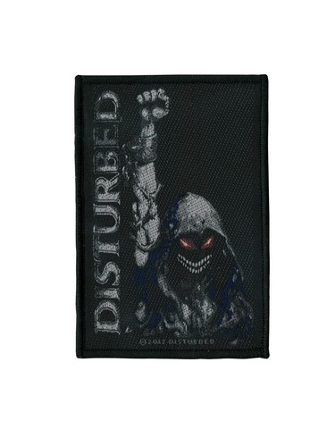 Disturbed Eyes Patch Rock Heavy Alternative Metal Band Woven Sew On Applique 5055339732127 | eBay.de