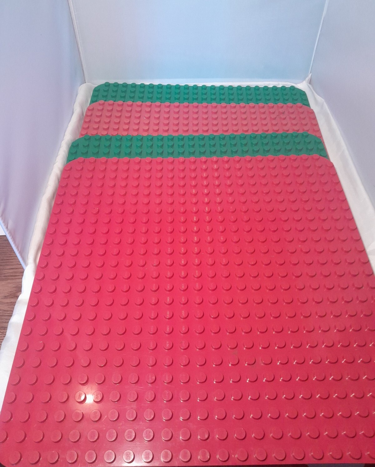 LEGO Duplo Base Plate Large 15x15" 24x 24 Pegs Baseplate Lot of 4 | eBay