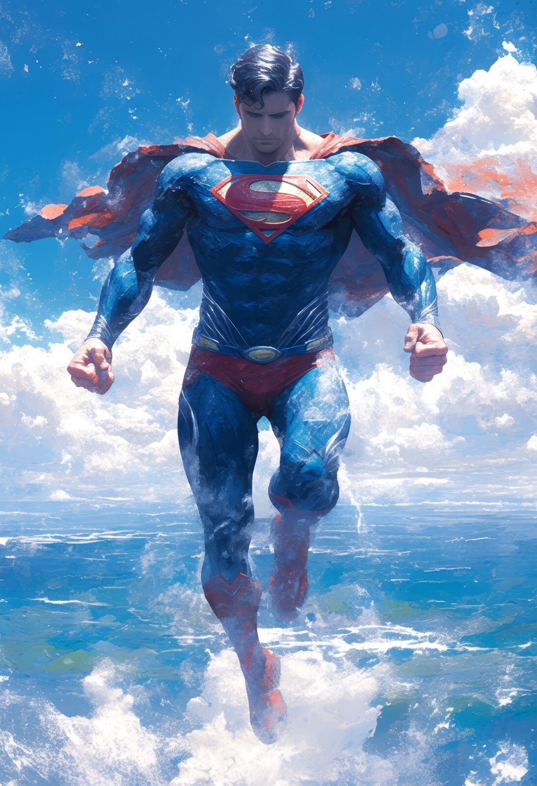 "Superman 27" 13x19 Fine Art Print Limited to Only 20 Hand-Numbered ...