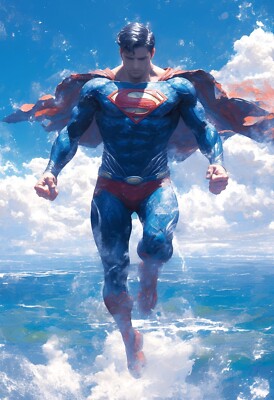 "Superman 27" 13x19 Fine Art Print Limited to Only 20 Hand-Numbered ...