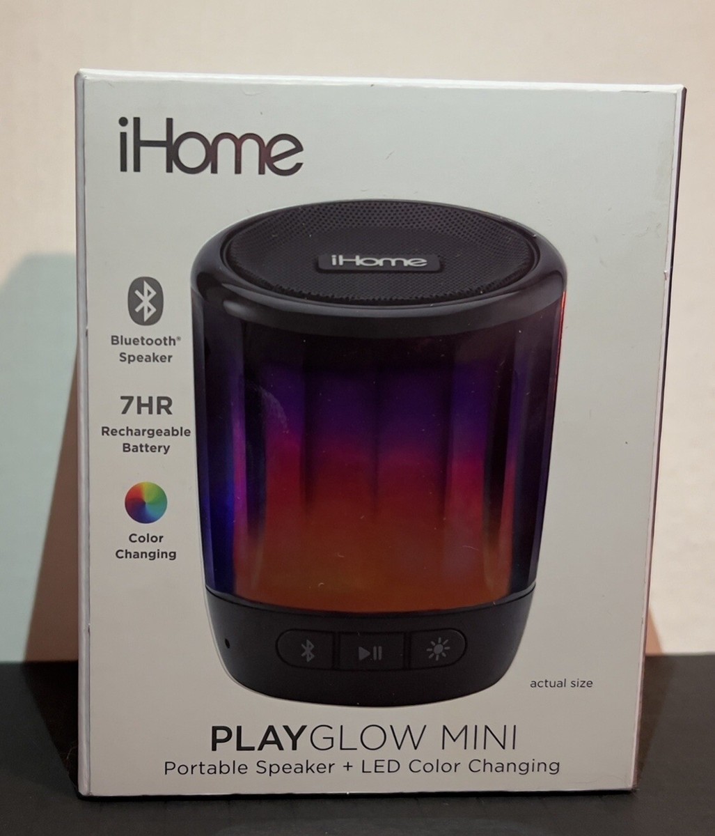 Ihome Portable Rechargeable Bluetooth Speaker IHome Portable Wireless
