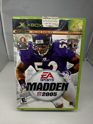 Madden NFL 2005 (Microsoft Xbox, 2004) Disc No Manual 14633147667| eBay