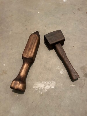 Vampire Hunter Slayer Hammer-Style Stake + Staking Hammer Set | eBay