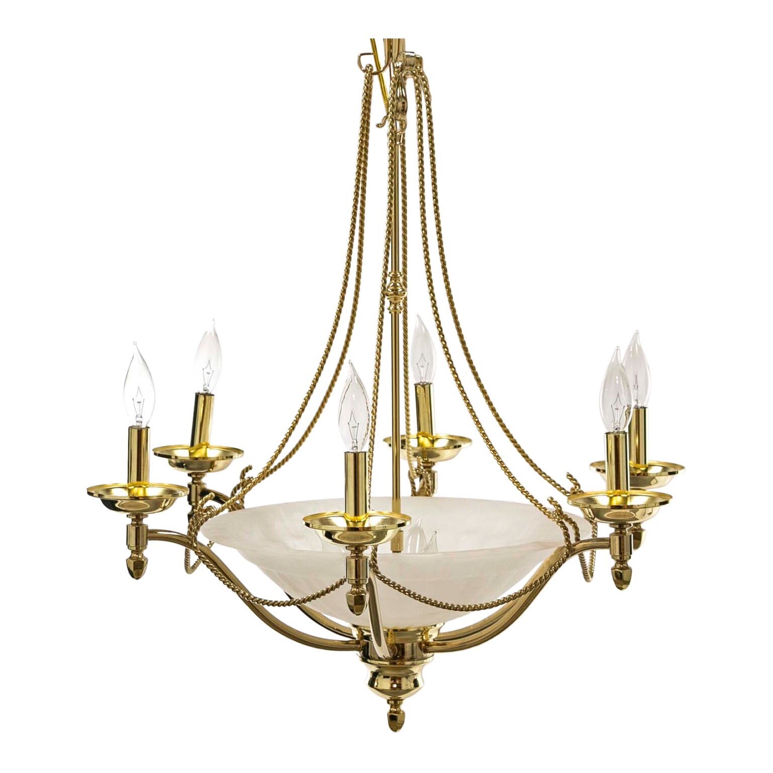 PASQUALE MIRANDA for FEISS INDUSTRIES Brass 6 Arm Chandelier | eBay