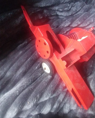 Vintage TRU-SCALE Hay Baler Red Metal Farm Toy Pressed Steel Toy § | eBay