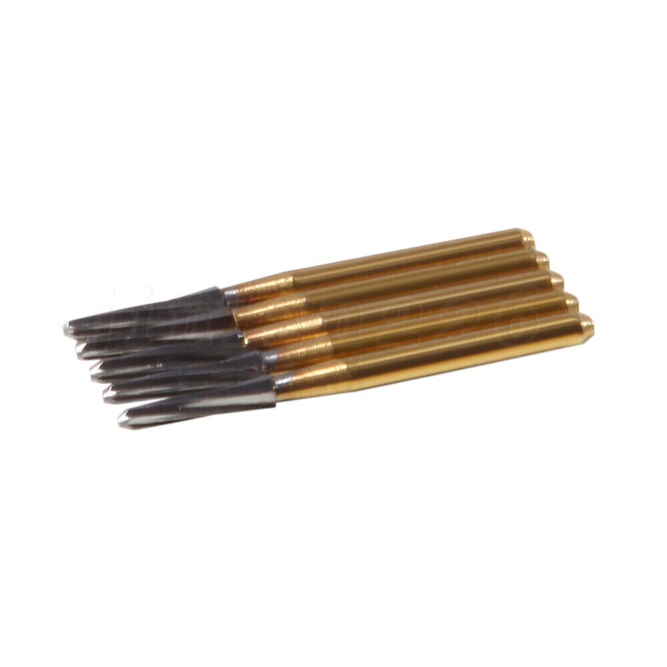 5pcs Dental Surgical Bur Long 557L 702L 701 558 556 Carbide Burr 25mm ...
